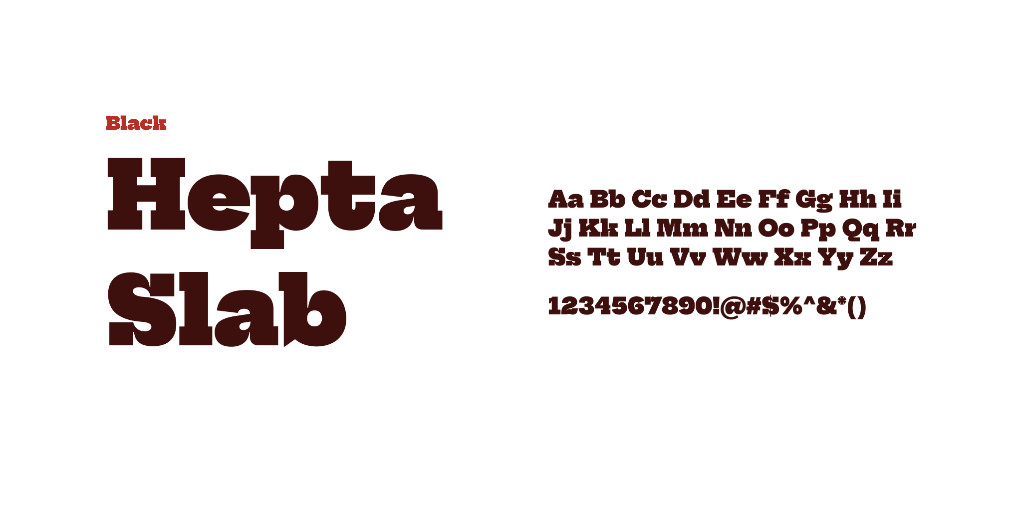 Hepta Slab | Font of the Week